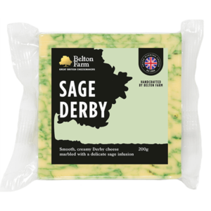 Sage Derby Cheese | Infused With Sage | Belton Farm