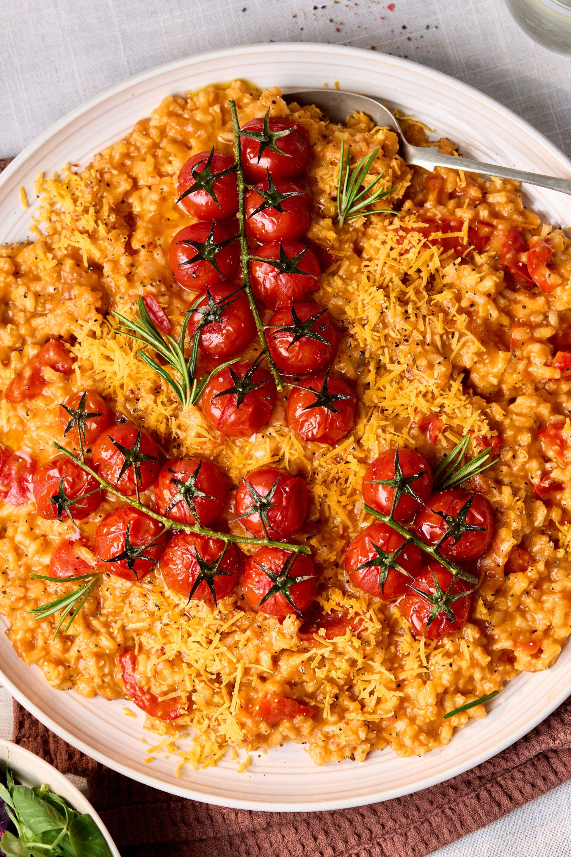 Roasted Tomato, Red Pepper & Red Fox Risotto - Belton Farm